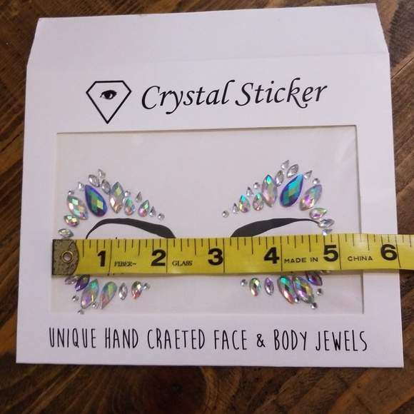 Jewelry | 7 For 2 Crystal Sticker Face Body Jewels | Poshmark